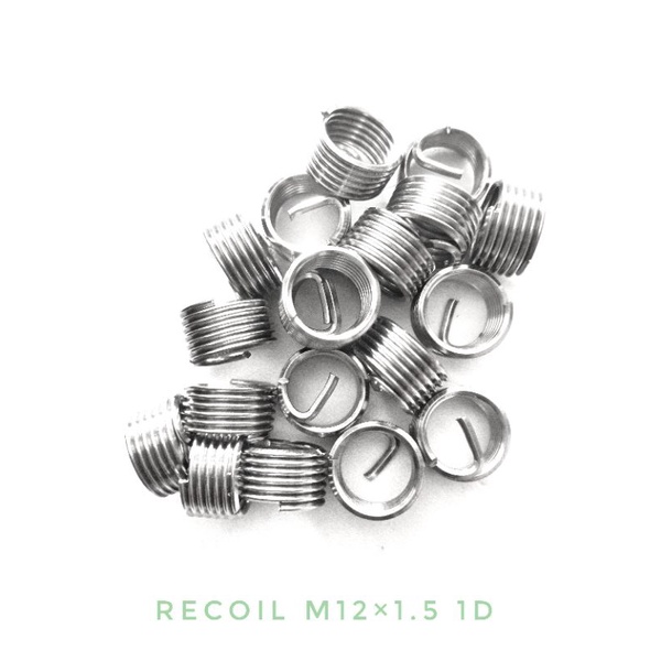 Jual Recoil baut oli M12×1.5 1D Recoil Verbos Drat slek Dol Helicoil ...