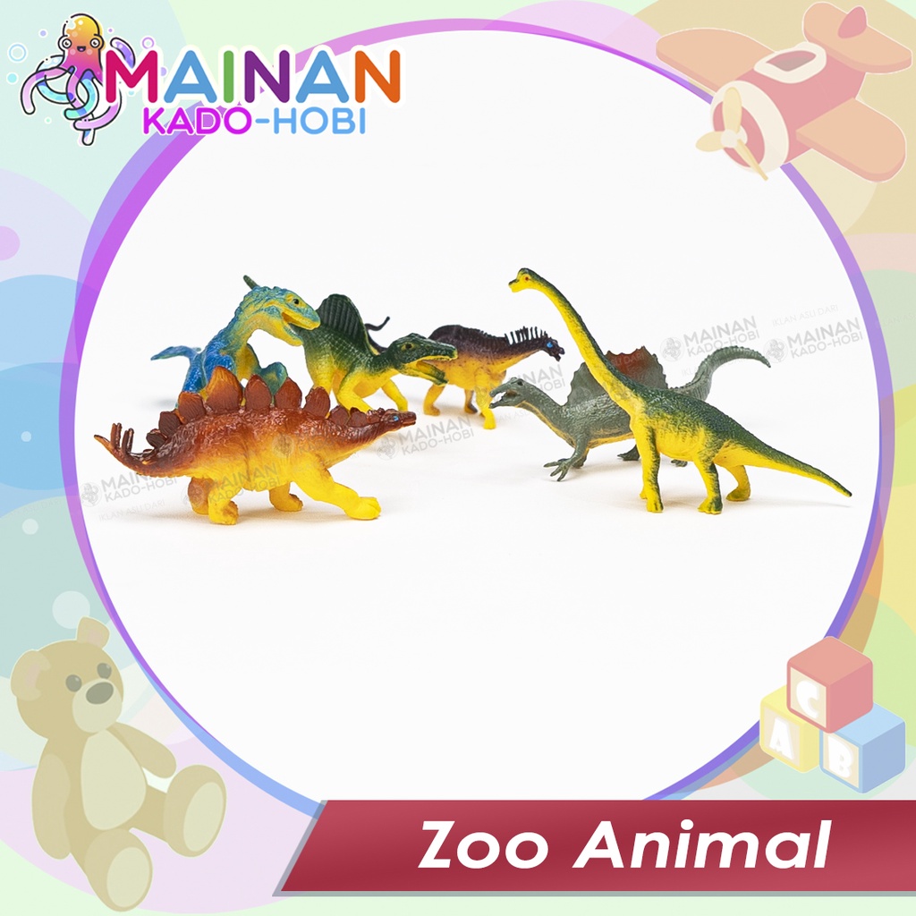 Jual MAINAN KADO ULANG TAHUN ANAK MINIATUR HEWAN ZOO ANIMAL MINI ...