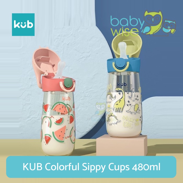 Jual KUB Colorful Sippy Cups 480ml - Botol Minum Anak | Shopee Indonesia