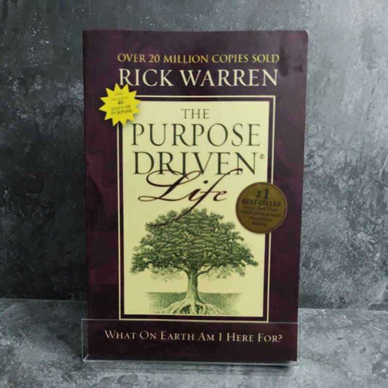 Jual Buku / Novel The Purpose Driven Life, Rick Warren, Penerbit Gandum ...