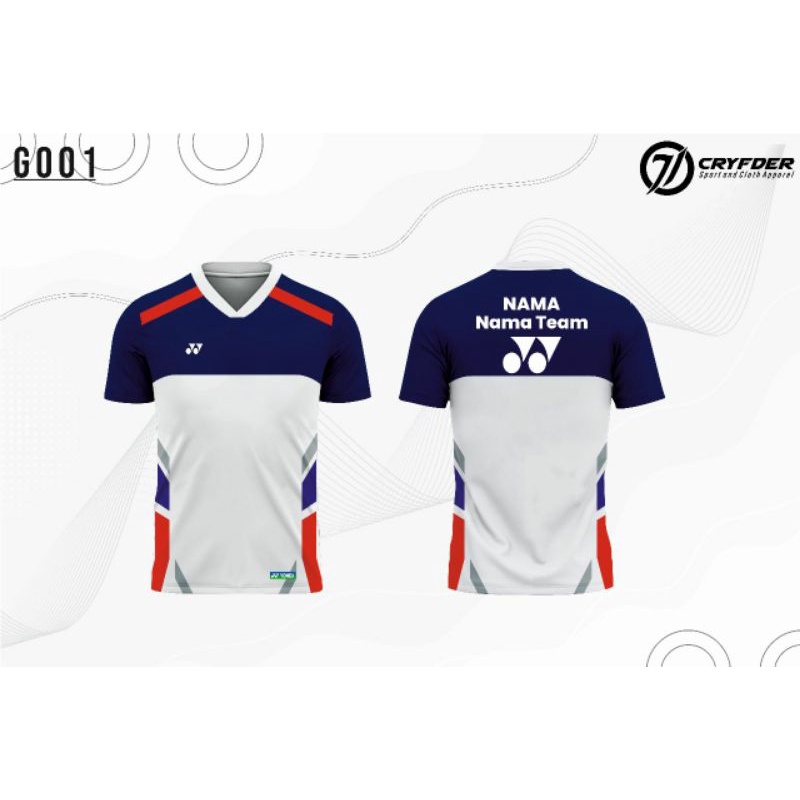 Jual pre order jersey badminton printing (bisa request model) | Shopee ...