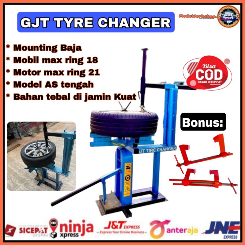 Jual Alat Buka Ban Motor Mobil Manualnya Bongkar Pasang Ban Tubles ...