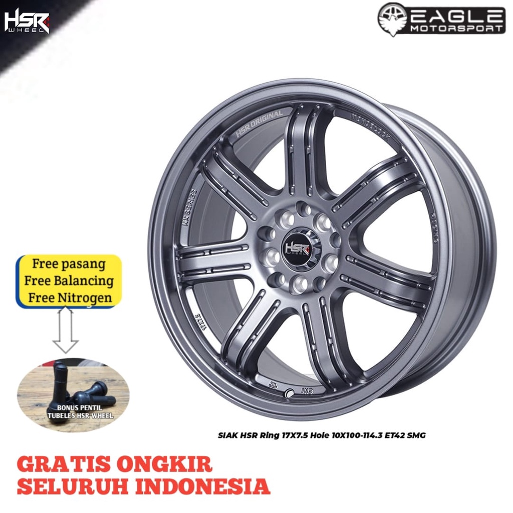 Jual VELG MOBIL R17 RING 17 VELG INNOVA XPANDER ERTIGA SIENTA HSR WHEEL ...