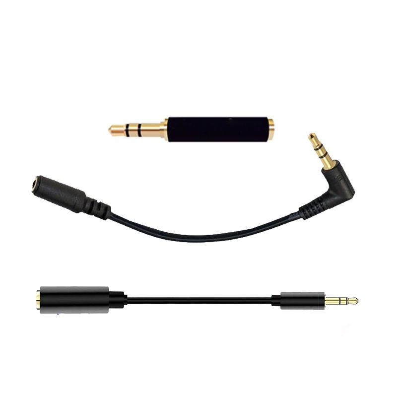 Jual Kabel AUX Jack Audio 3.5mm 4 Pin Ke Jack Audio 3.5mm 3 Pin panjang ...