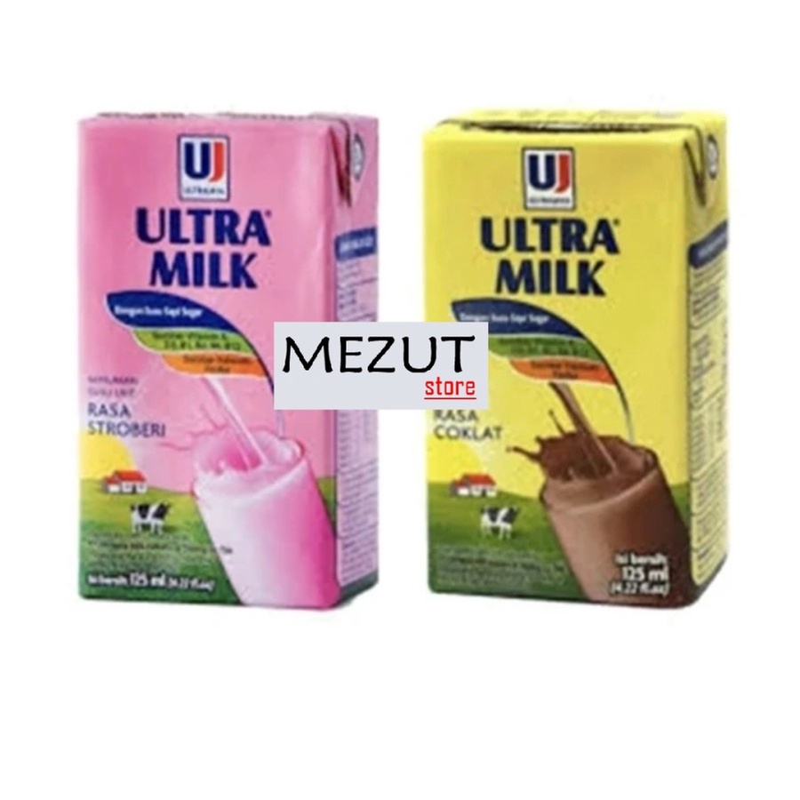 Jual Ultra Milk 125 ml (1 Karton isi 40 pcs) | Shopee Indonesia