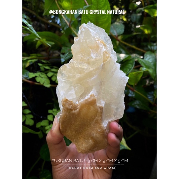 Jual Batu Crystal Natural L23 atau Batu Crystal Calsedon atau Batu ...