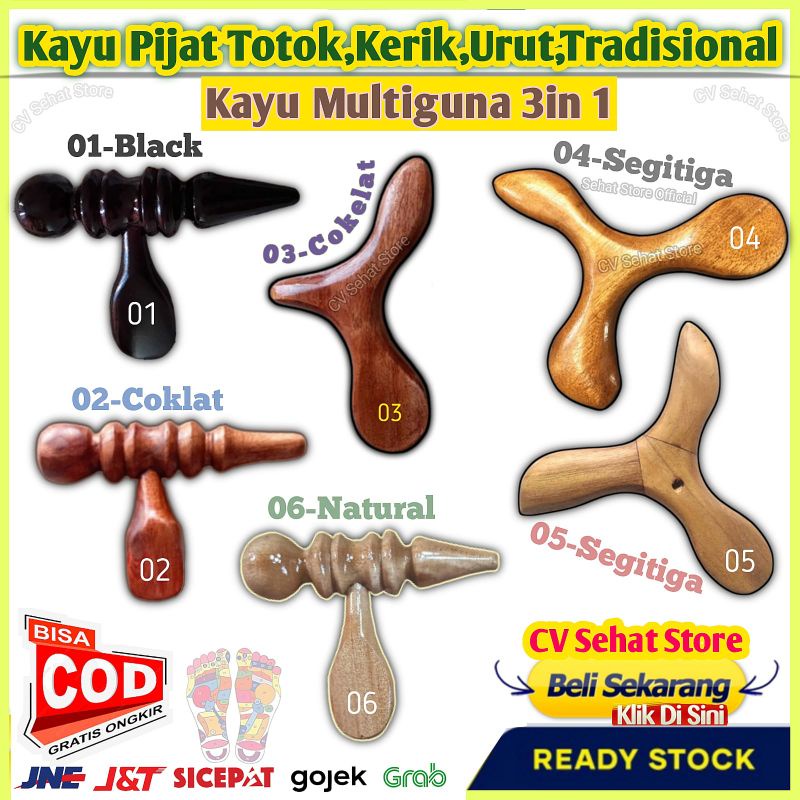Jual Kayu Kerajinan Tangan Alat Pijat Telapak Kaki Tangan Refleksi Urut ...