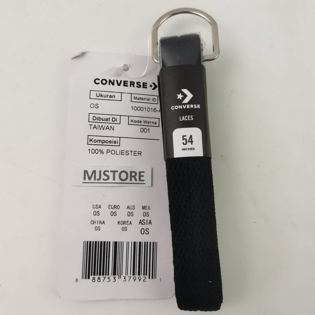 Jual Tali Sepatu Converse Lace 70s High/Low / Ct Basic Hi/ox Black ...