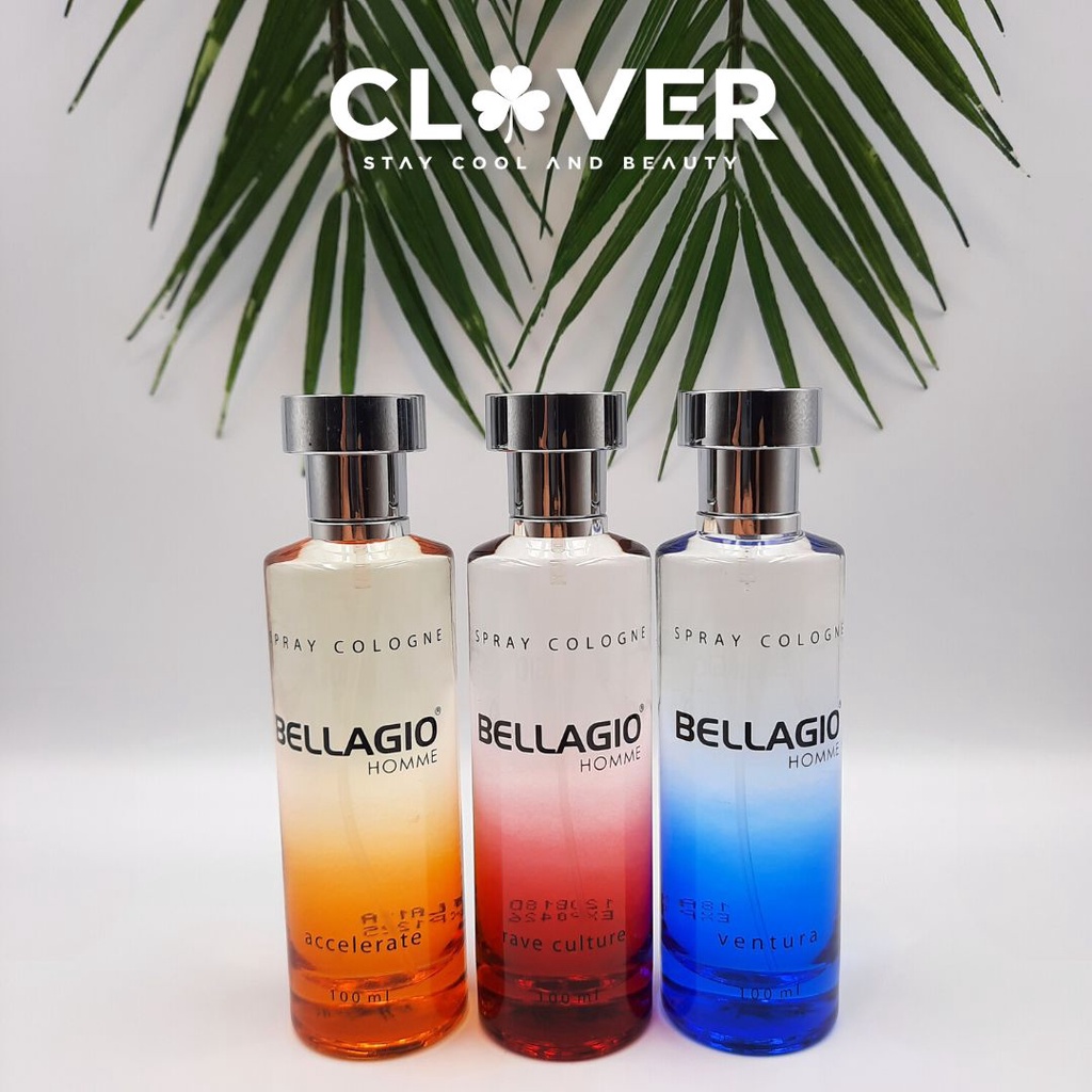 Jual BELLAGIO HOMME SPRAY COLOGNE 100ML | Shopee Indonesia