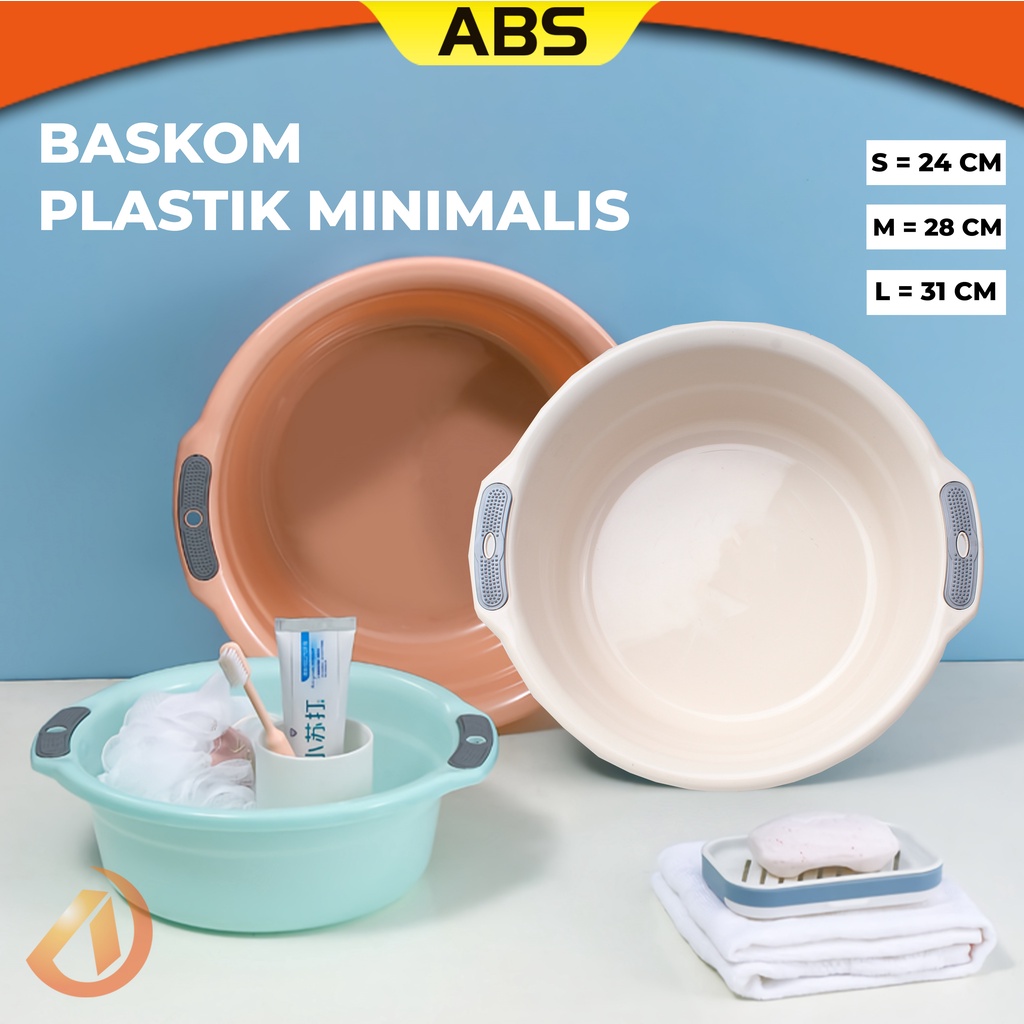 Jual ABS Baskom Plastik / Baskom Air / Baskom Serbaguna Pegangan ...