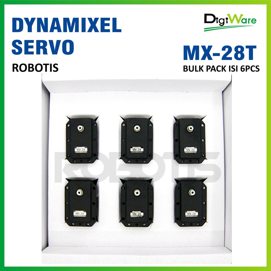 Jual Motor Servo Dynamixel MX-28T Bulk isi 6pcs | Servo MX 28T | Shopee Indonesia