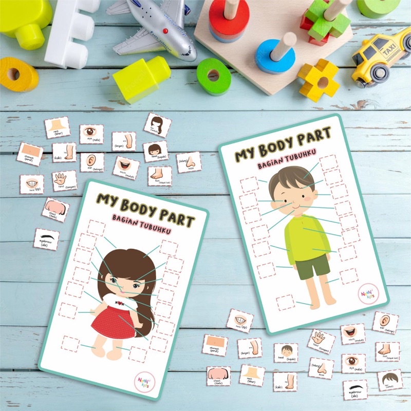 Jual Neenkids Mainan Montessori Edukasi Anak Worksheet Busy Page ...