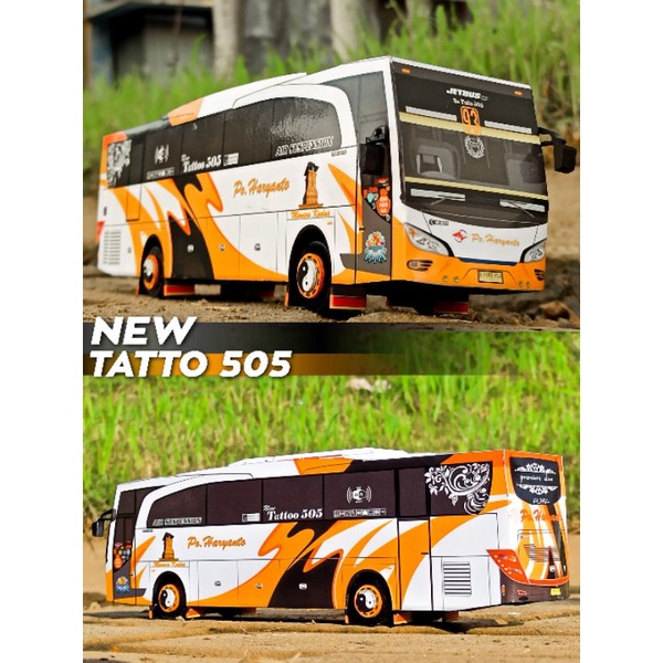 Jual PAPERCRAFT BUS SKALA 1:50 PO HARYANTO NT505 | Shopee Indonesia