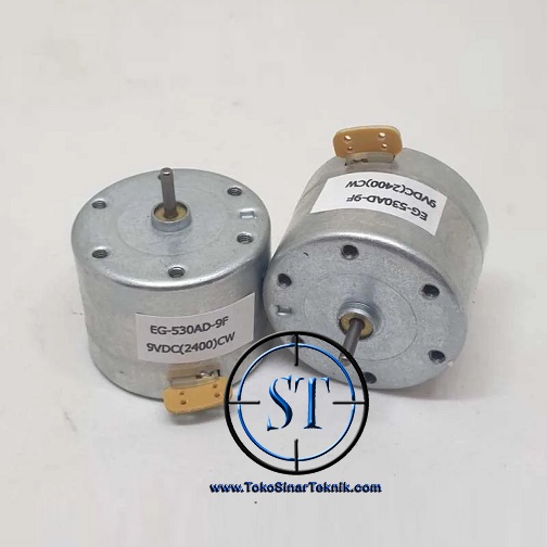 Jual Motor DC 9V CCW CW 2 Pin Dinamo 2 Kaki 2pin DC 9v Tape Compo Mobil ...