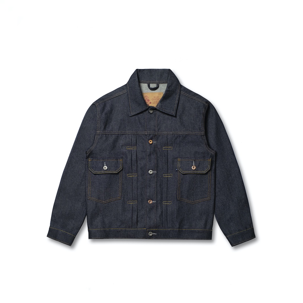 Jual Blue Chamber Type II Jacket 1978 Raw Denim | Shopee Indonesia