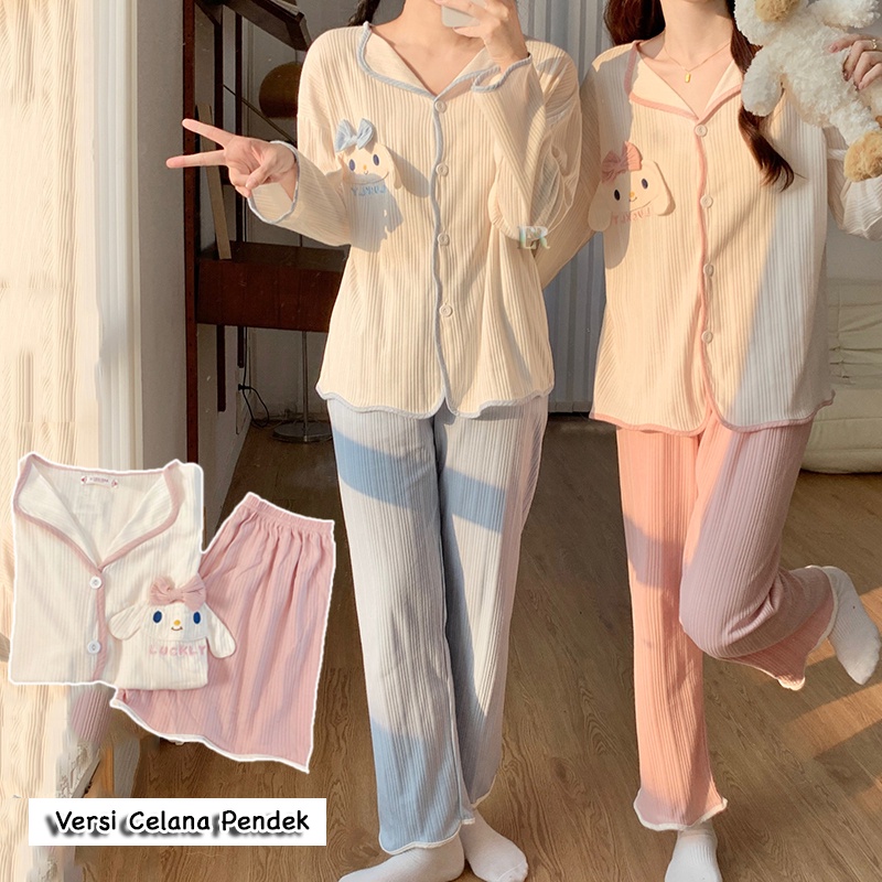 Jual LNR Shop Piyama Baju Tidur Wanita Dewasa Lengan Panjang dan Pendek ...