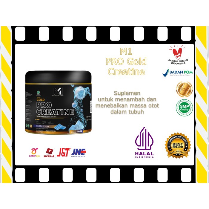 Jual Muscle First Pro Gold Creatine 300gr 100% Creatine | Shopee Indonesia