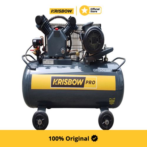 Jual Krisbow Air Compressor Kompresor Angin 2Hp 90L 10Bar 1Ph | Shopee ...