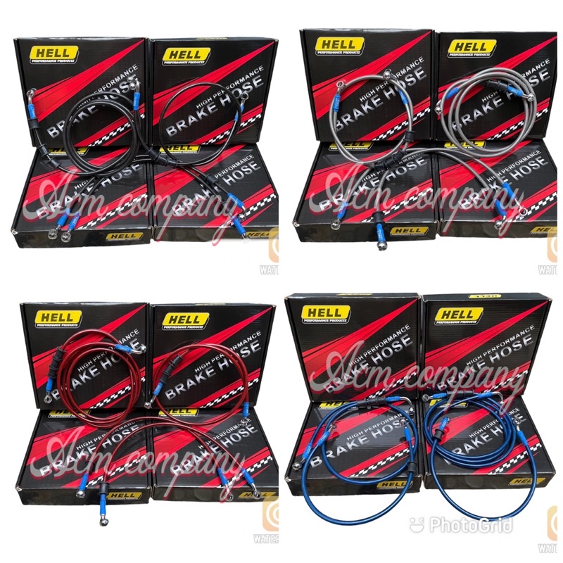 Jual KABEL SELANG REM SET HELL NMAX 155 NEW NON ABS & ABS - DEPAN ...
