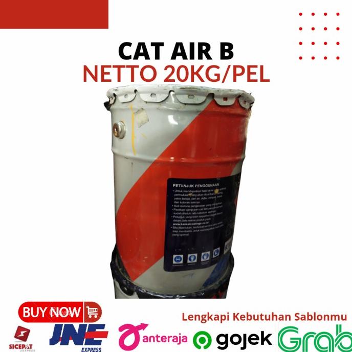 Jual Cat Air B/Extender Sablon Kain/Baju 20Kg (Waterbased) | Shopee ...