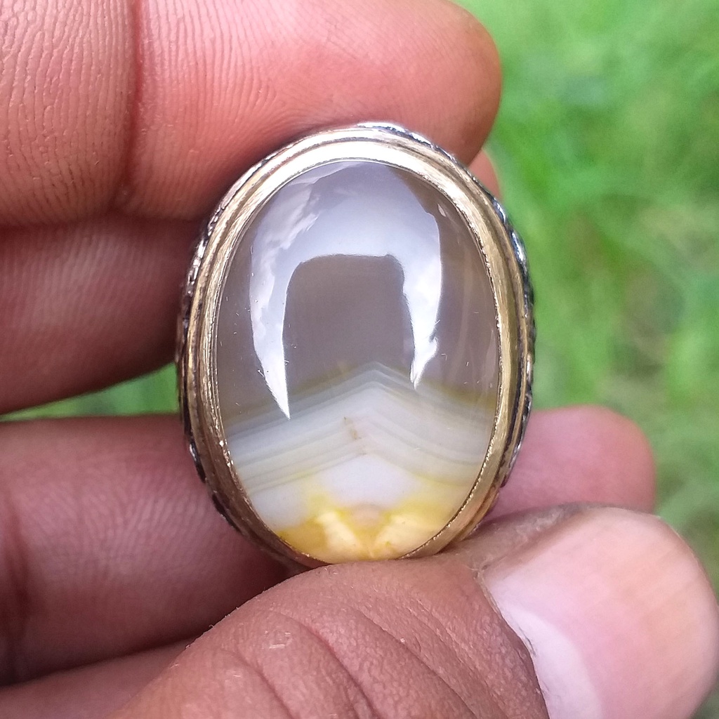 Jual Batu Akik Junjung Derajat Sulaiman Kristal Asli Alam Ring Ukir ...