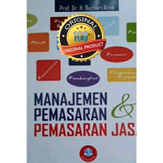 Jual Manajemen Pemasaran dan Pemasaran Jasa - Prof.Dr.H.Buchari Alma | Shopee Indonesia