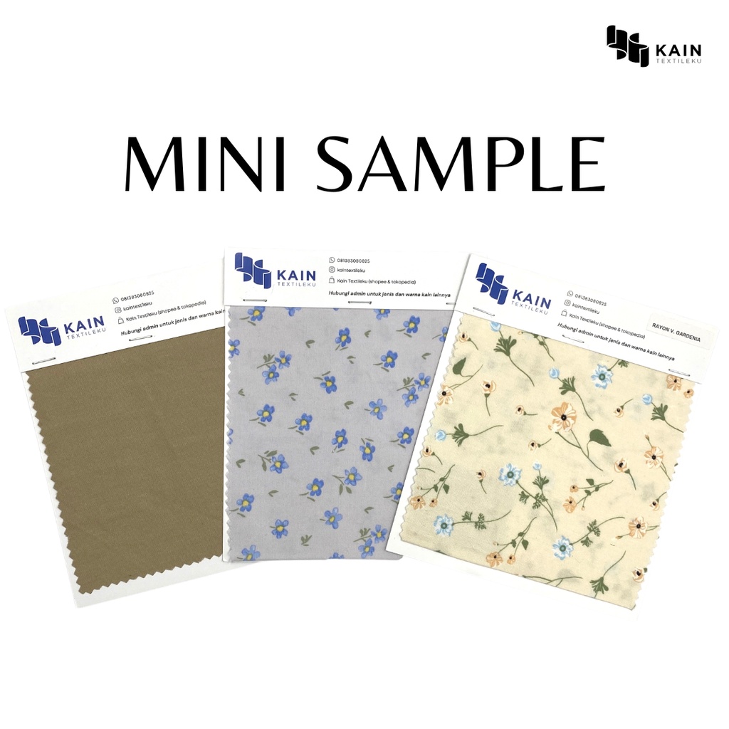 Jual Mini Sample Sampel Katalog Kain | Shopee Indonesia