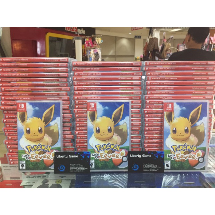Jual Nintendo Switch Pokemon Let's Go : Eevee ( Reg USA / English ...