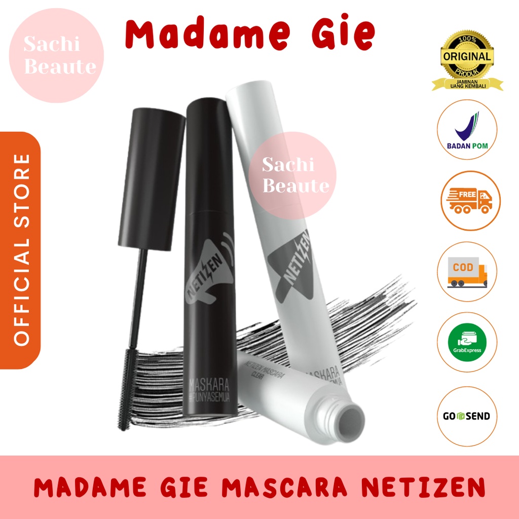 Jual Madame Gie Mascara Netizen - Make Up Maskara Tahan Lama Menutrisi ...