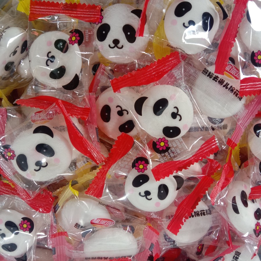 Jual MARSHMALLOW PANDA 250 GRAM | Shopee Indonesia