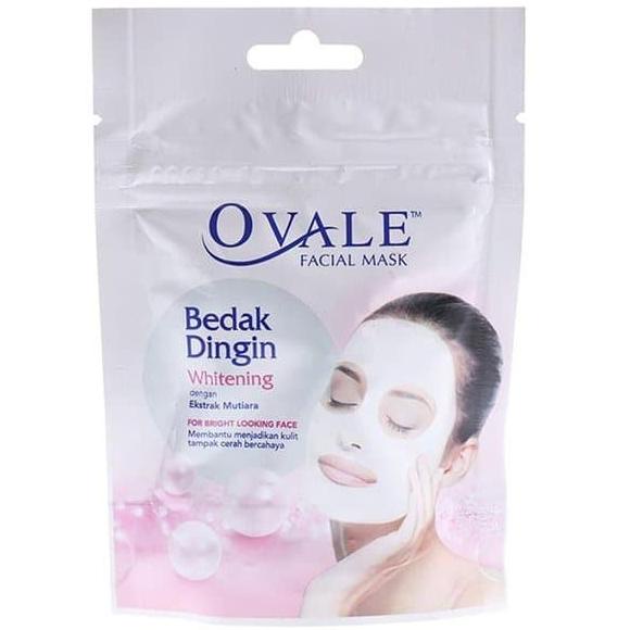 Jual Ovale Facial Mask Bedak Dingin Mutiara 15gr - Masker Wajah t ...
