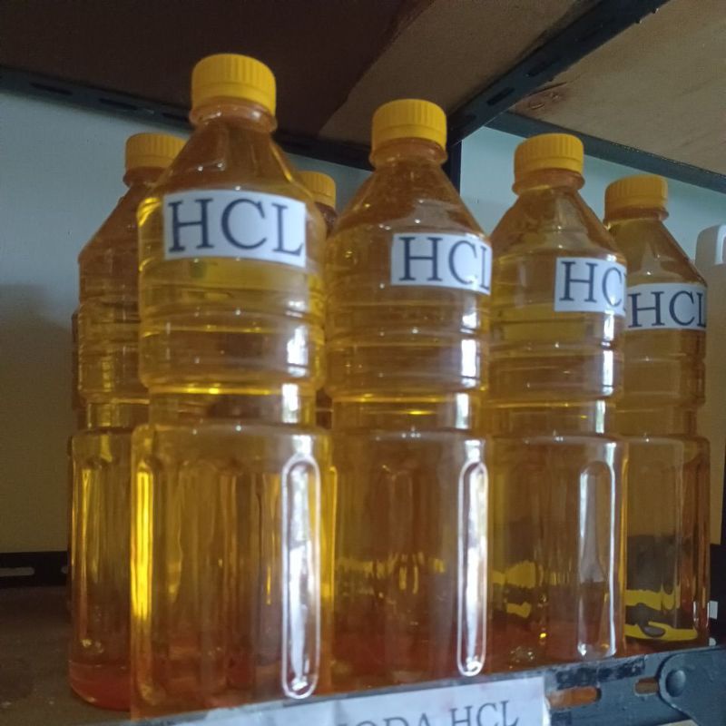 Jual HCL PEMBERSIH KERAK DAN KARAT 1 LITER WARNA KUNING | Shopee Indonesia