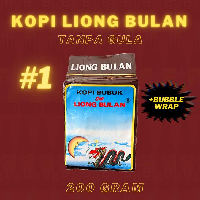 Jual Kopi Liong Bulan Khas Bogor 200 gr | Shopee Indonesia