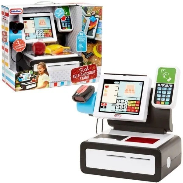 Jual Little Tikes First Self-Checkout Stand Cash Register Mainan Kasir ...