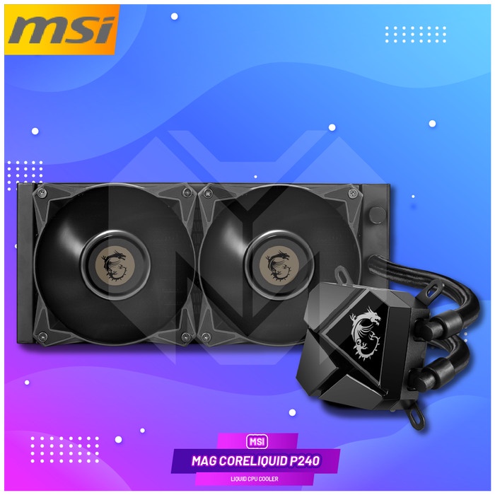 Jual MSi MAG CORELIQUID P240 Liquid CPU Cooler | Shopee Indonesia