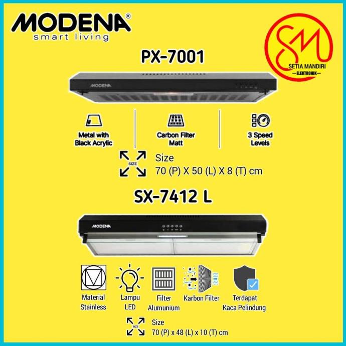 Jual Promo COOKER HOOD MODENA PX 7001 | Shopee Indonesia