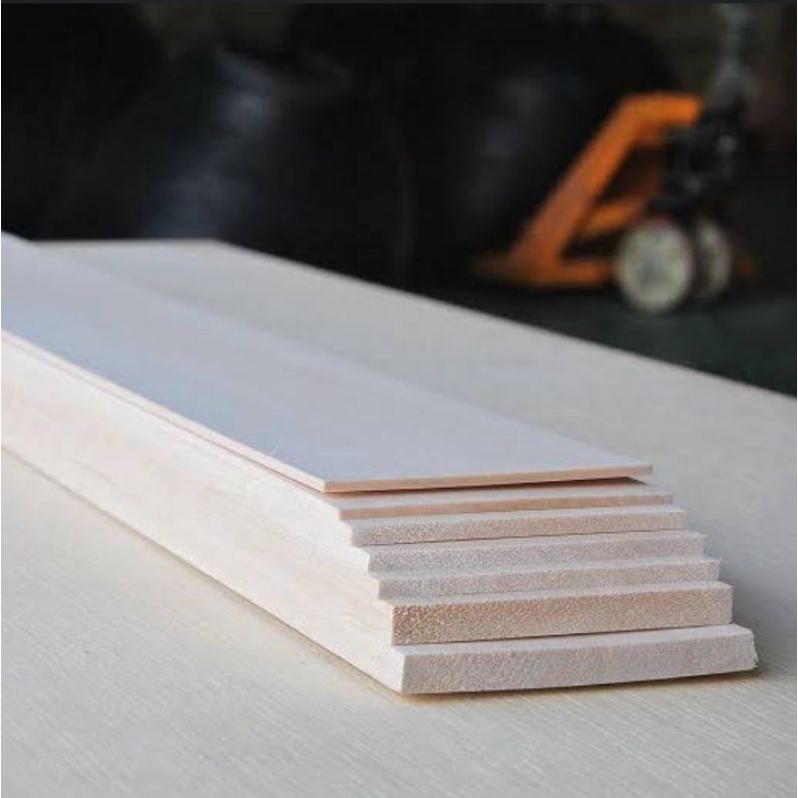 Jual Kayu Balsa Sheet Kayu Balsa Lembaran Tebal 8-10mm X 80/100 X ...
