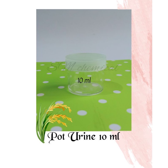 Jual Pot Urine 10ml /pot cream / cup obat/pot salep/pot plastik ...