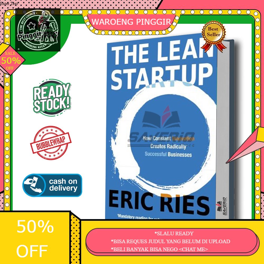 Jual Buku The Lean Startup by Eric Ries | Shopee Indonesia