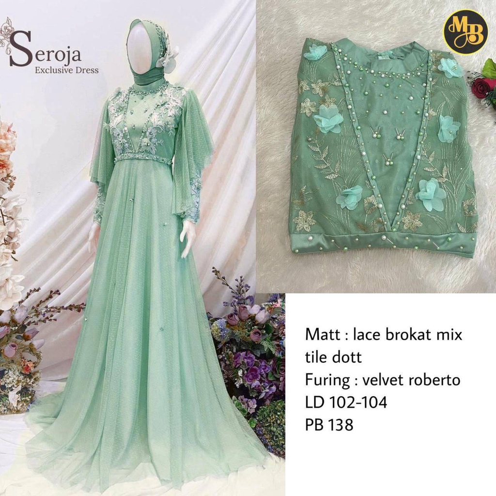 Jual Dress Pesta / Dress kondangan / Dress Bridesmaid /Gamis Pesta ...