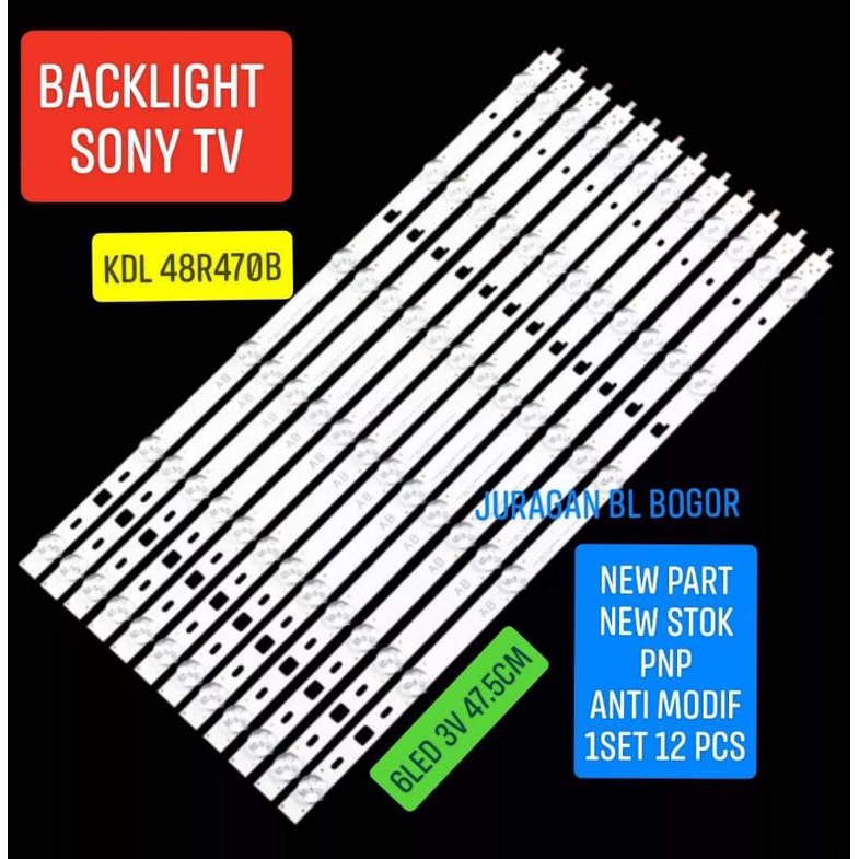 Jual LAMPU LED BL BACKLIGHT SONY KDL-48R470B 48R470 48R470B | Shopee ...