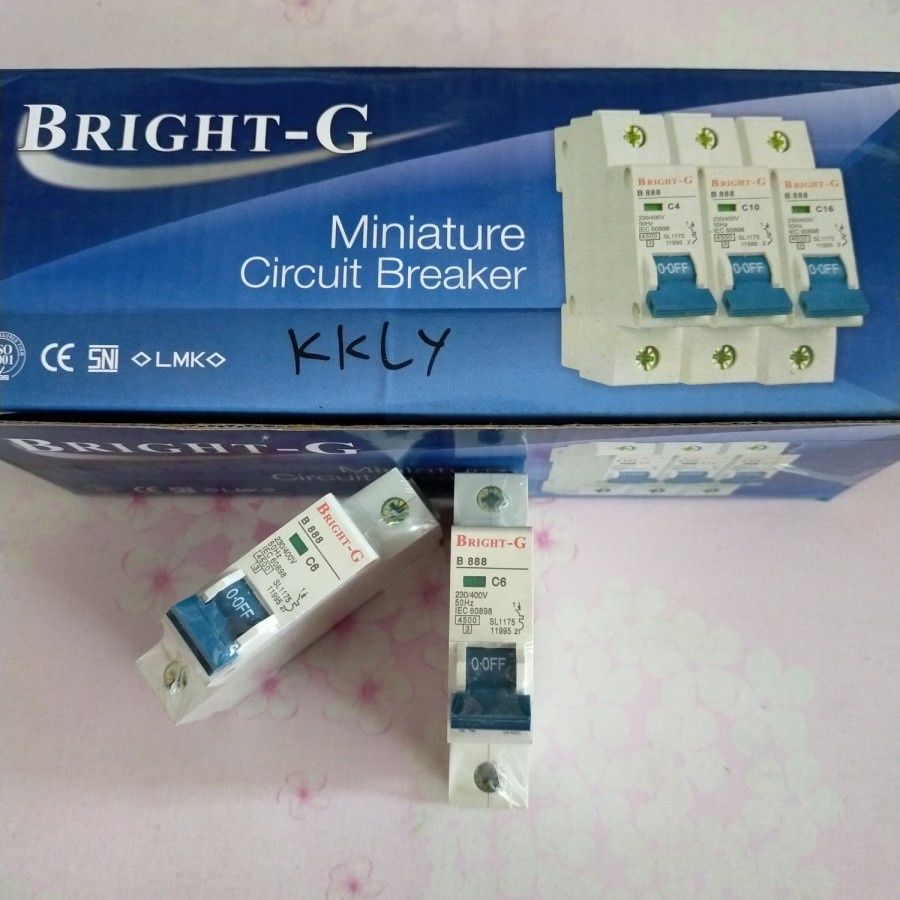 Jual MCB Bright-G 4A, 6A, 10A | Shopee Indonesia