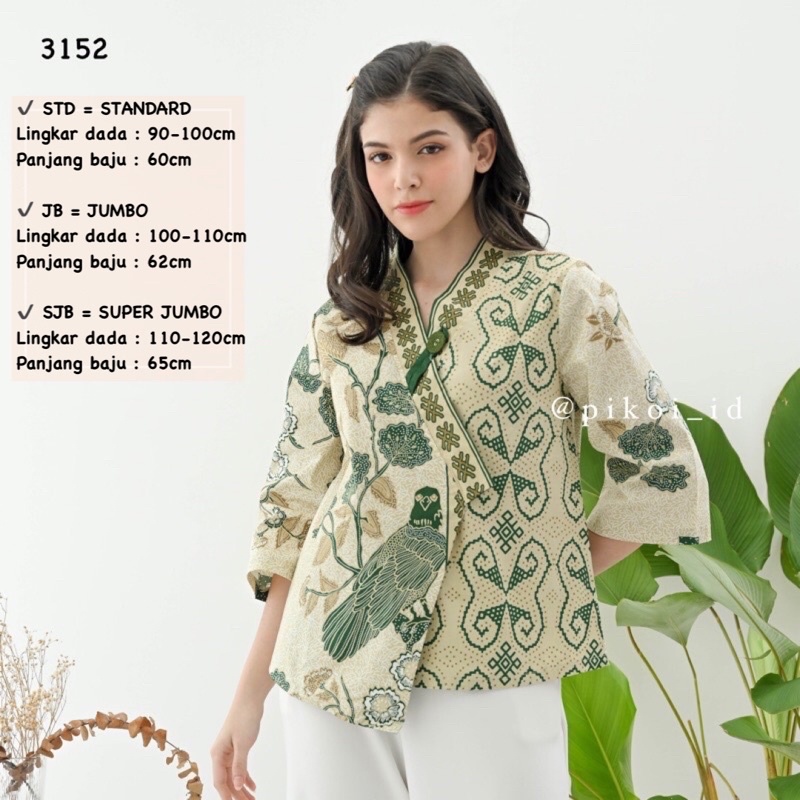 Jual Couple set batik keluarga sage green / seragam batik modern pria ...
