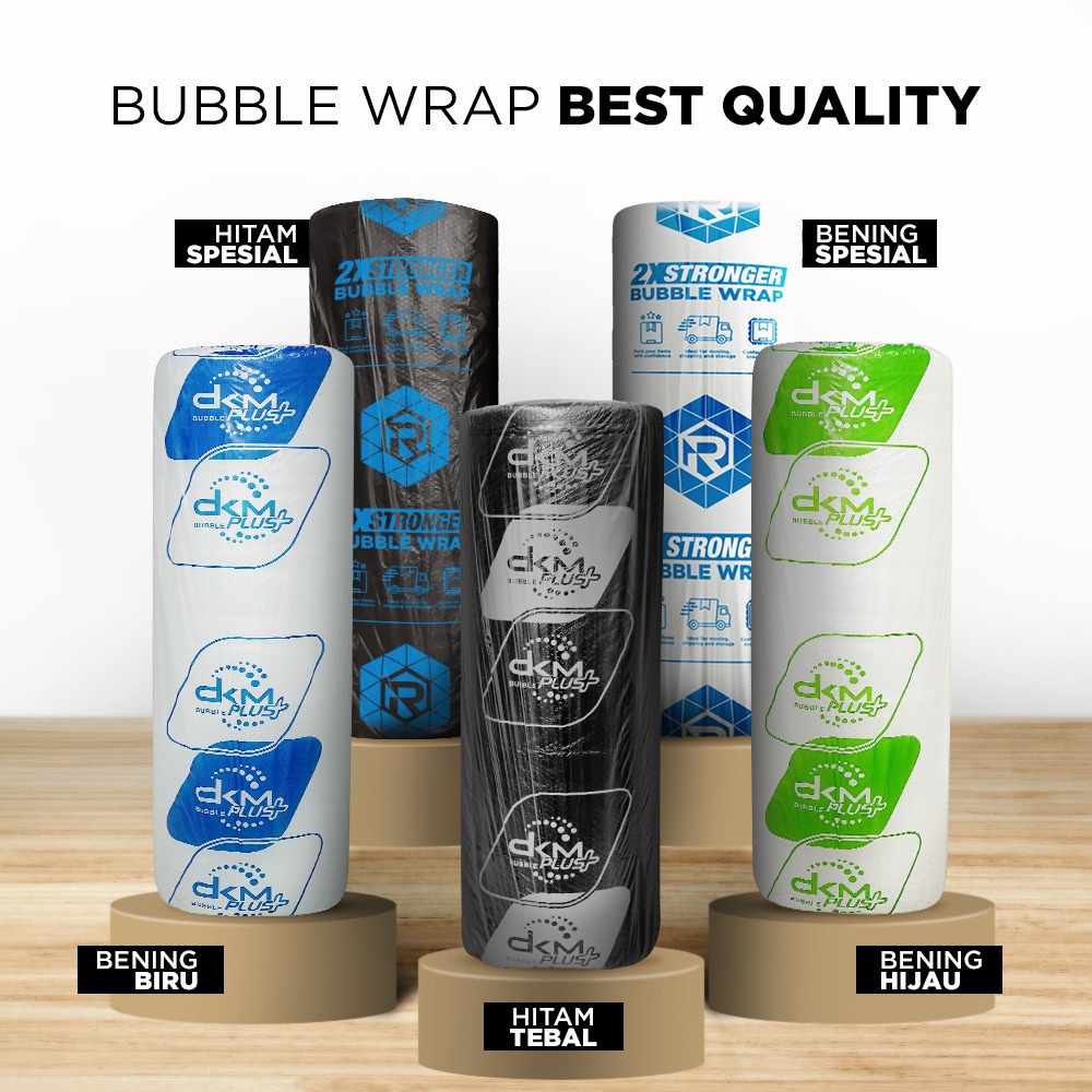 Jual Plastik Bubble Wrap Ekonomis Murah Babel Wrap Hitam 125cm x 50m ...