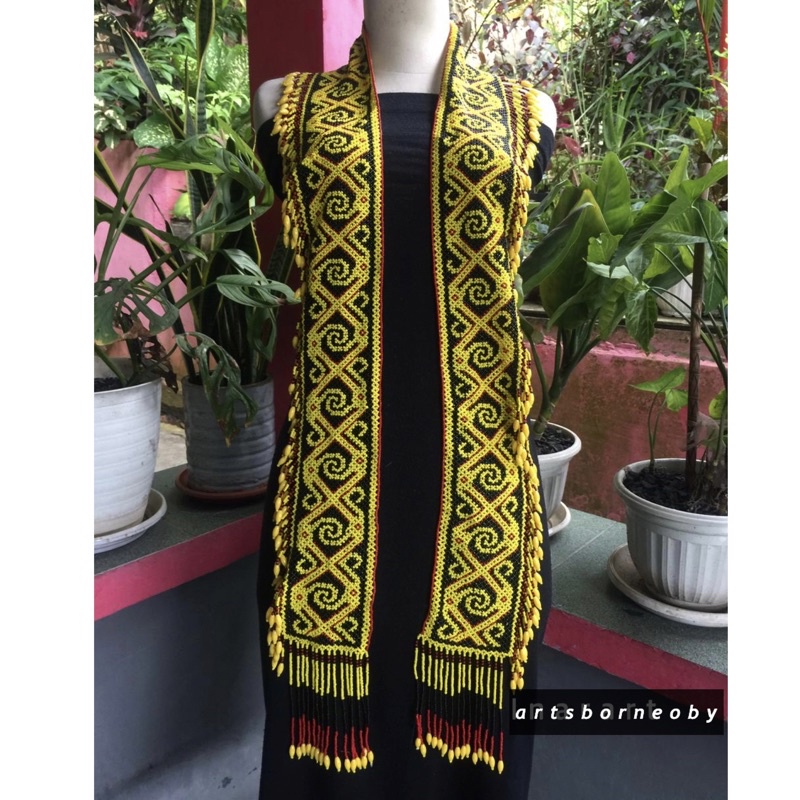 Jual SELENDANG MANIK KHAS DAYAK | Shopee Indonesia
