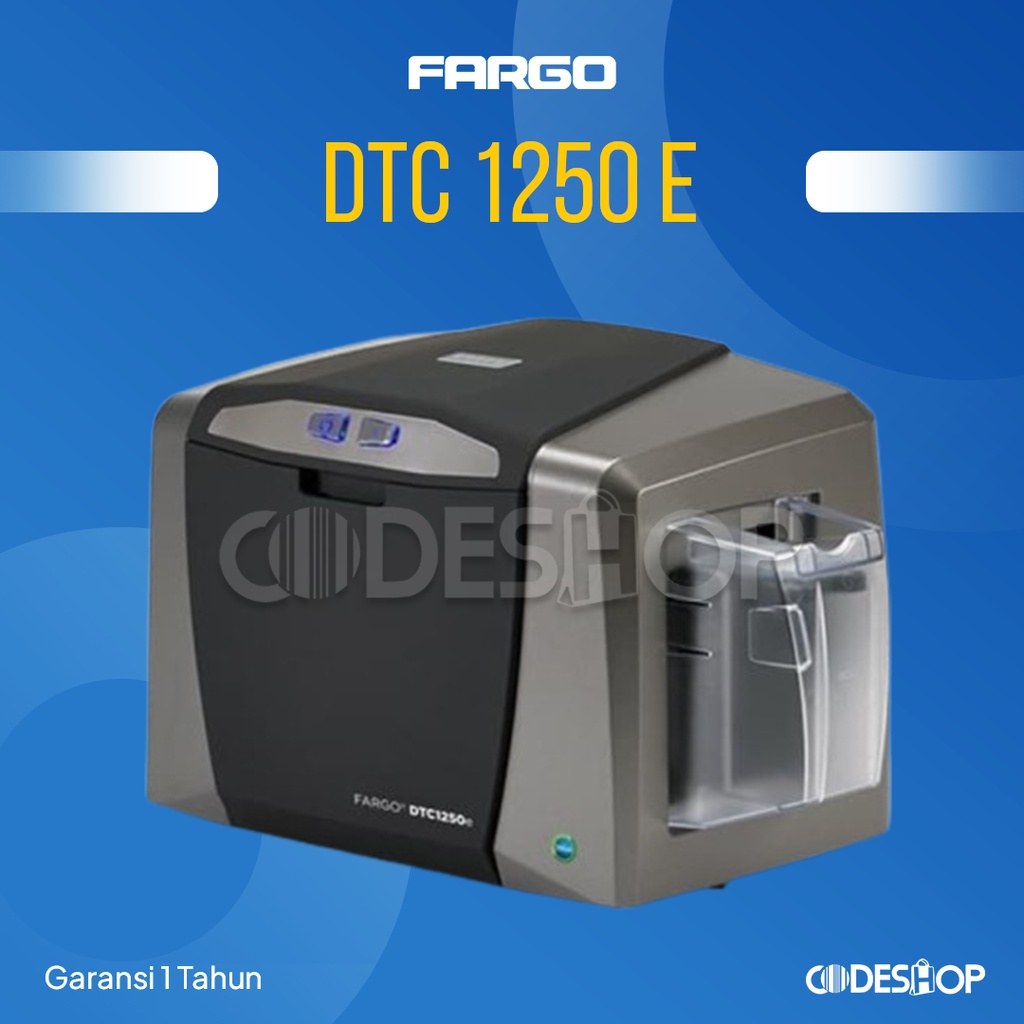 Jual Printer ID Card Fargo DTC 1250e Single Side - Cetak Satu Sisi ...