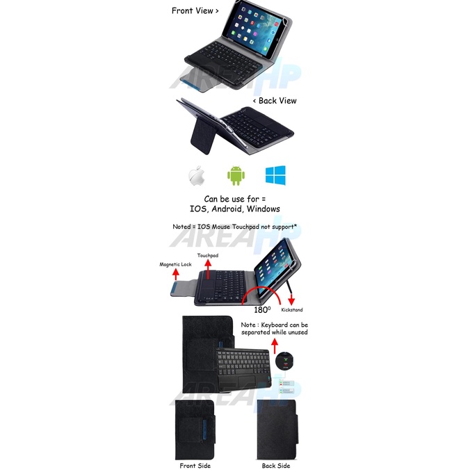 Jual Keyboard Touchpad Case Lenovo Xiaoxin Pad Tab P11 11.5 Gen 2 2022 ...