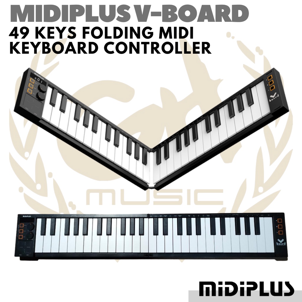 Jual MIDIPLUS V BOARD 49 Bluetooth Midi Controller Portable Lipat ...