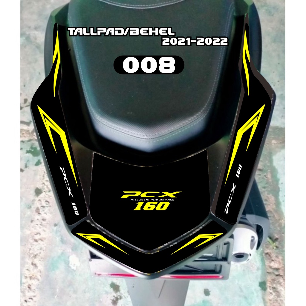 Jual STIKER PAD BEHEL TALL PAD SIDE PAD BEKALANG BODY MOTOR PCX 160 ...