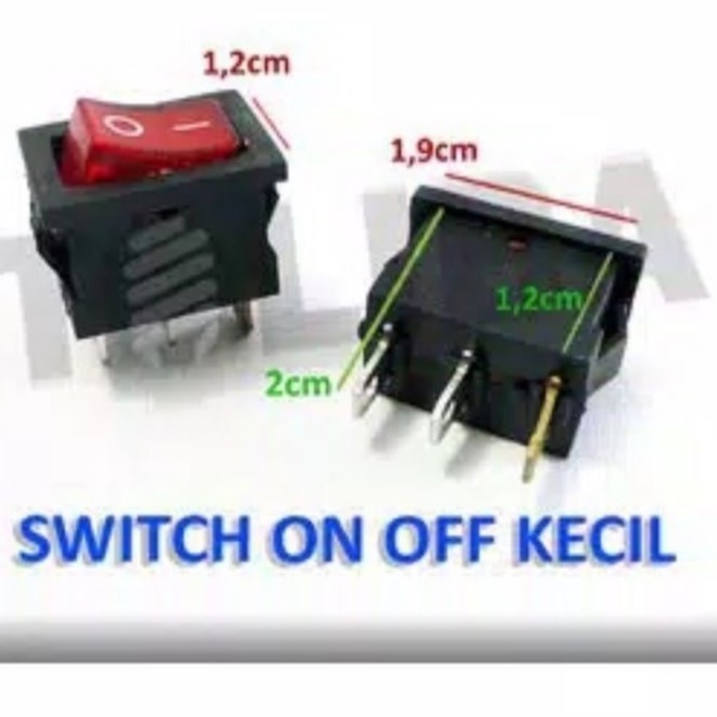 Jual SWICH SAKLAR AC ON OF + LAMPU KECIL | Shopee Indonesia
